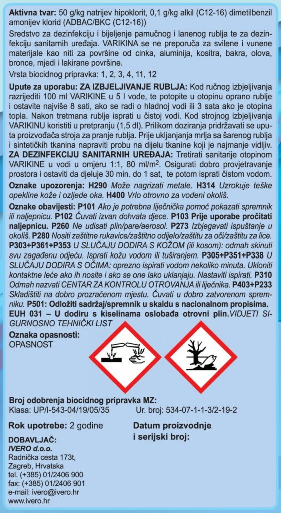 VARIKINA, 1 l – Ivero